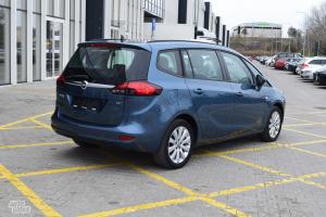 Blue Opel Zafira Tourer 2013 in Vilnius, with an engine capacity of 2.00 L and mileage of 263 thousand km for 4900 €, photo 8 on AUTOMOTO.COM.LV