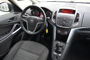 Blue Opel Zafira Tourer 2013 in Vilnius, with an engine capacity of 2.00 L and mileage of 263 thousand km for 4900 €, photo 14 on AUTOMOTO.COM.LV