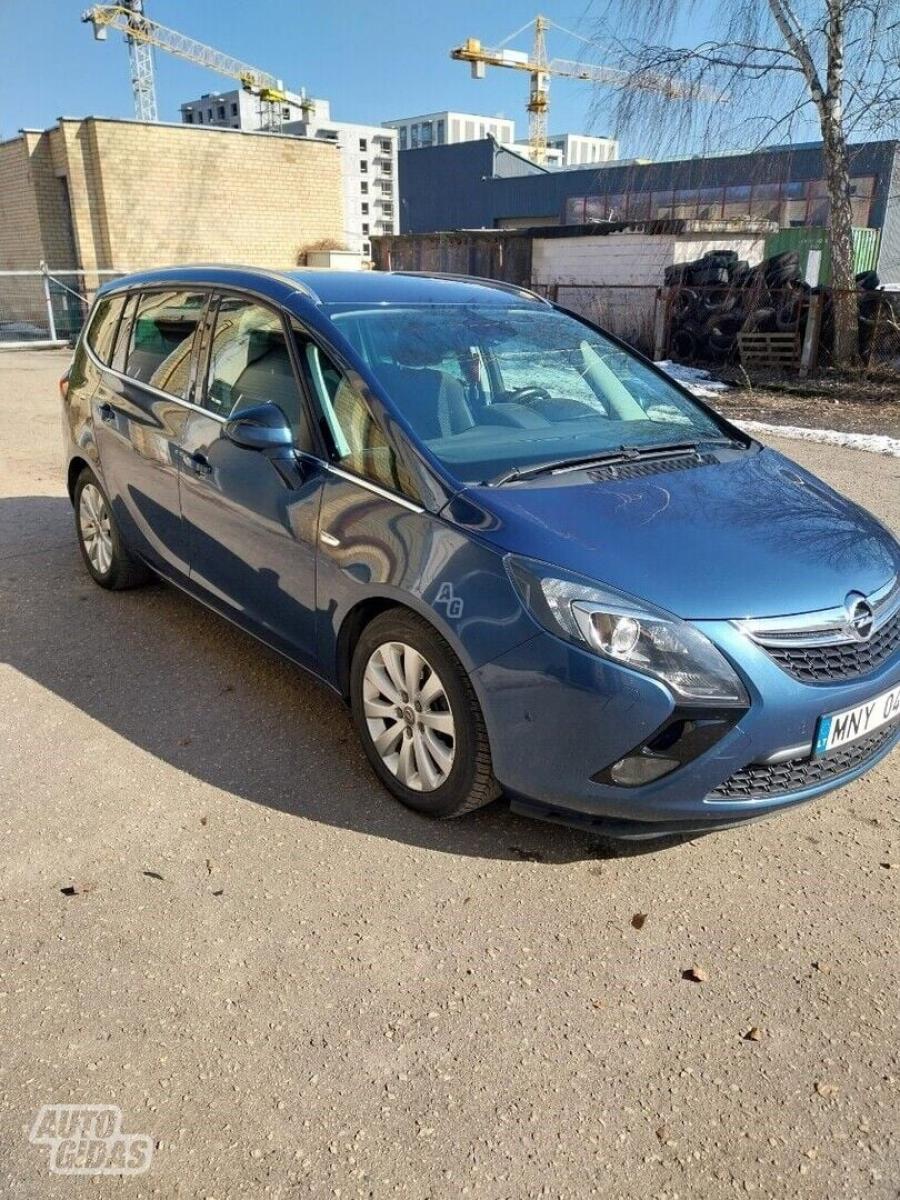 Zils Opel Zafira Tourer 2016 Viļņa, ar dzinēja tilpumu 2.00 L un nobraukumu 241 tūkst. km par 7200 €, foto 1 vietnē AUTOMOTO.COM.LV