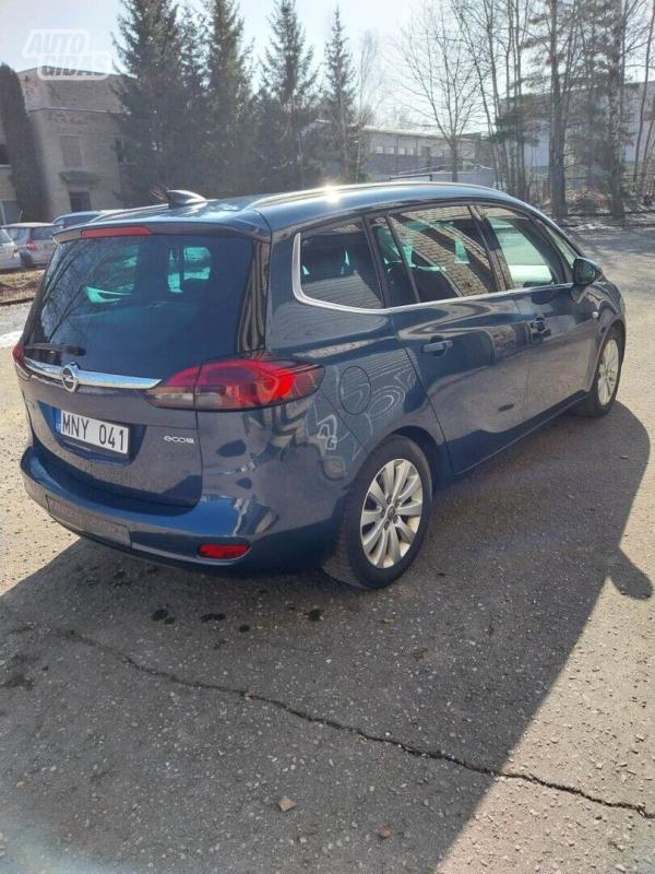 Синий Опель Zafira Tourer 2016 в Вильнюс, объемом двигателя 2.00 л и пробегом 241 тыс. км за 7200 €, фото 2 на AUTOMOTO.COM.LV