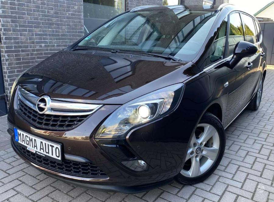 Brūns Opel Zafira Tourer 2012 Marijampole, ar dzinēja tilpumu 1.96 L un nobraukumu 239 tūkst. km par 6950 €, foto 9 vietnē AUTOMOTO.COM.LV