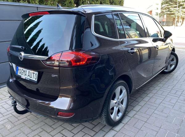 Brūns Opel Zafira Tourer 2012 Marijampole, ar dzinēja tilpumu 1.96 L un nobraukumu 239 tūkst. km par 6950 €, foto 10 vietnē AUTOMOTO.COM.LV