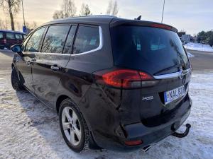 Коричневый Опель Zafira Tourer 2012 в Вильнюс, объемом двигателя 1.96 л и пробегом 255 тыс. км за 5550 €, фото 6 на AUTOMOTO.COM.LV