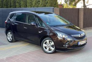 Коричневый Опель Zafira Tourer 2012 в Мариямполе, объемом двигателя 1.96 л и пробегом 239 тыс. км за 6950 €, фото  на AUTOMOTO.COM.LV