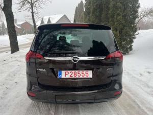 Коричневый Опель Zafira Tourer 2012 в Пренай, объемом двигателя 1.96 л и пробегом 209 тыс. км за 4950 €, фото 4 на AUTOMOTO.COM.LV