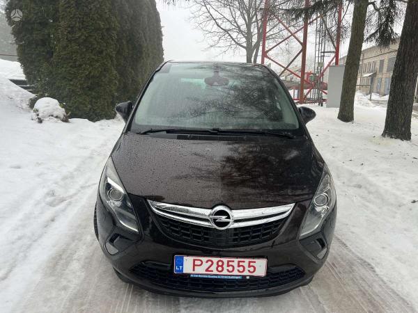 Коричневый Опель Zafira Tourer 2012 в Пренай, объемом двигателя 1.96 л и пробегом 209 тыс. км за 4950 €, фото 7 на AUTOMOTO.COM.LV
