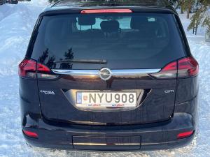 Brūns Opel Zafira Tourer 2012 Raseiniai, ar dzinēja tilpumu 1.96 L un nobraukumu 309 tūkst. km par 5500 €, foto 8 vietnē AUTOMOTO.COM.LV