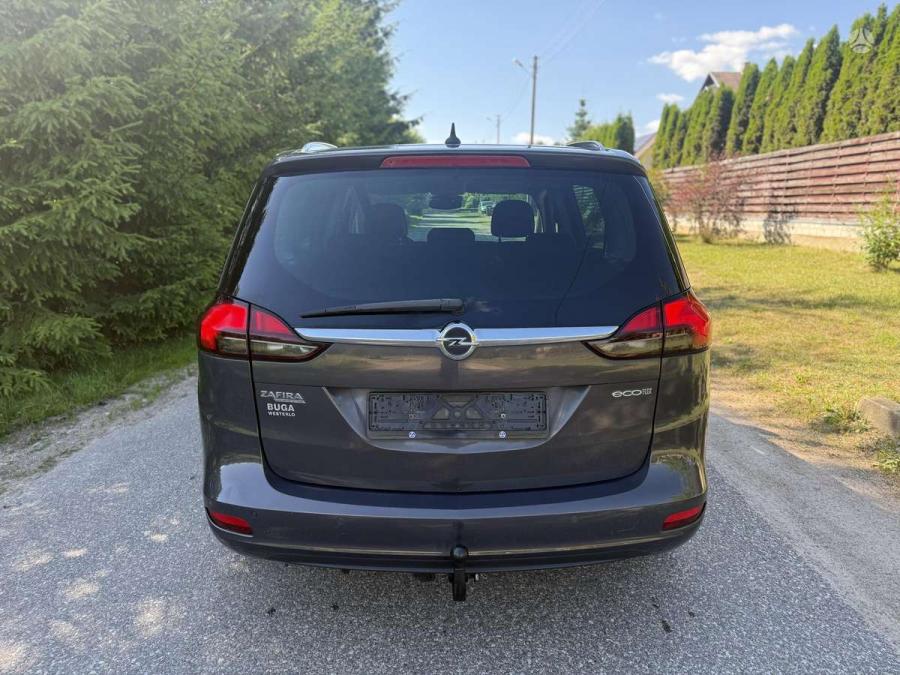 Brūns Opel Zafira Tourer 2012 Utena, ar dzinēja tilpumu 1.96 L un nobraukumu 182 tūkst. km par 5250 €, foto 6 vietnē AUTOMOTO.COM.LV