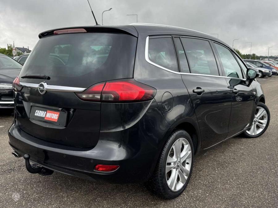 Коричневый Опель Zafira Tourer 2012 в Вильнюс, объемом двигателя 1.96 л и пробегом 162 тыс. км за 4890 €, фото 12 на AUTOMOTO.COM.LV