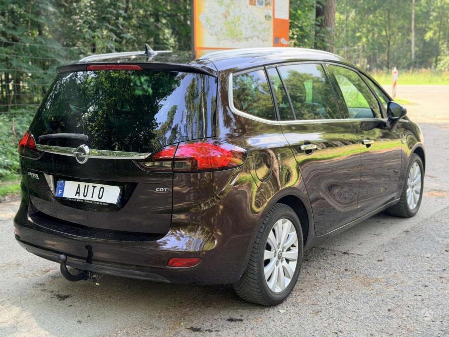 Коричневый Опель Zafira Tourer 2012 в Таураге, объемом двигателя 1.96 л и пробегом 179 тыс. км за 4999 €, фото 12 на AUTOMOTO.COM.LV