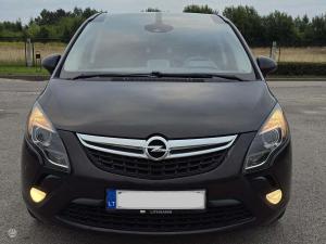Brown Opel Zafira Tourer 2012 in Siauliai, with an engine capacity of 1.96 L and mileage of 320 thousand km for 4250 €, photo 17 on AUTOMOTO.COM.LV