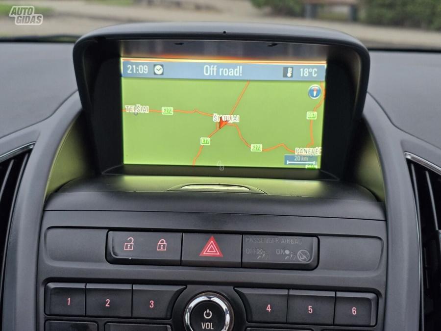 Коричневый Опель Zafira Tourer 2012 в Шяуляй, объемом двигателя 2.00 л и пробегом 320 тыс. км за 4300 €, фото 20 на AUTOMOTO.COM.LV