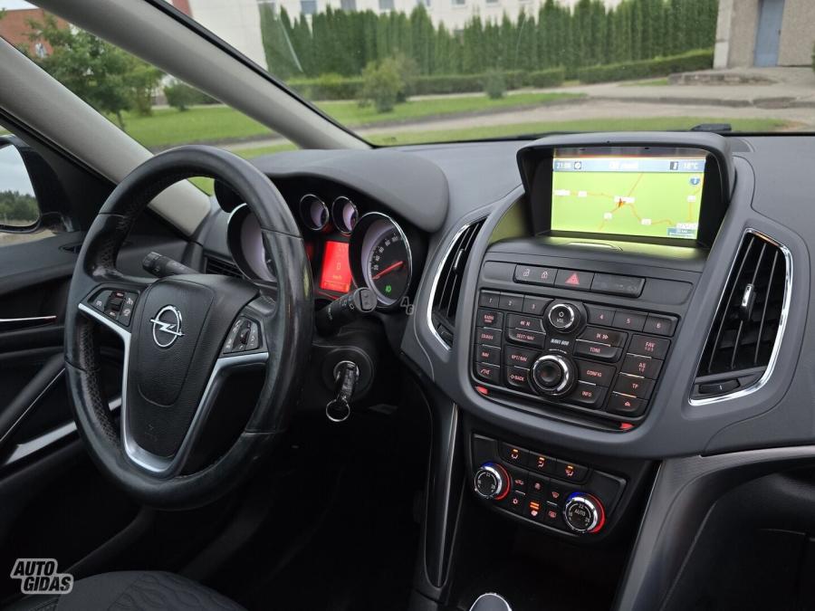 Коричневый Опель Zafira Tourer 2012 в Шяуляй, объемом двигателя 2.00 л и пробегом 320 тыс. км за 4300 €, фото 23 на AUTOMOTO.COM.LV