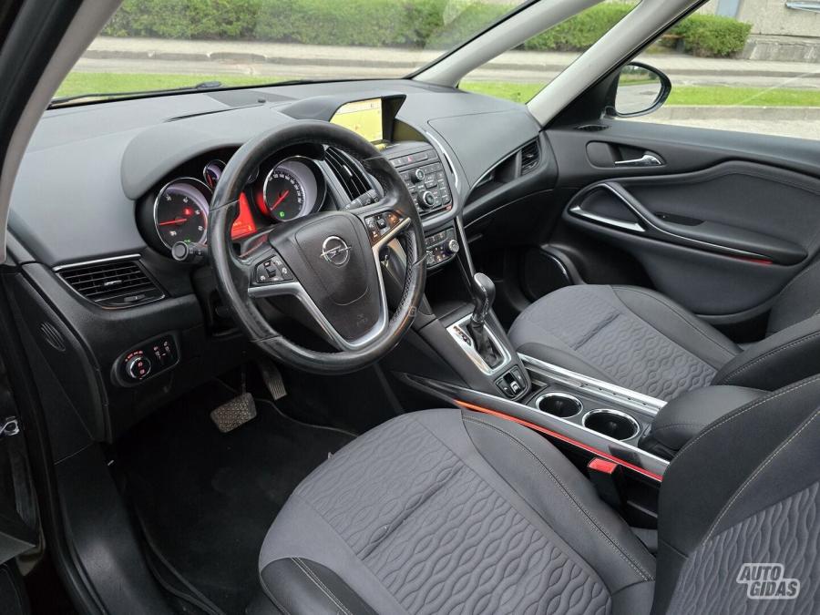 Коричневый Опель Zafira Tourer 2012 в Шяуляй, объемом двигателя 2.00 л и пробегом 320 тыс. км за 4300 €, фото 29 на AUTOMOTO.COM.LV