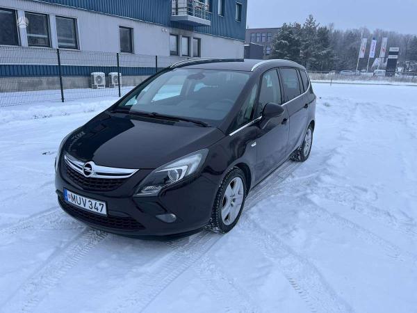 Коричневый Опель Zafira Tourer 2013 в Каунас, объемом двигателя 1.60 л и пробегом 243 тыс. км за 4700 €, фото 1 на AUTOMOTO.COM.LV