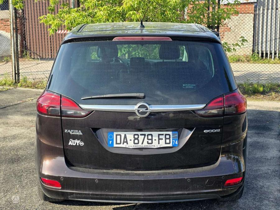 Brūns Opel Zafira Tourer 2013 Šauļi, ar dzinēja tilpumu 1.60 L un nobraukumu 276 tūkst. km par 2500 €, foto 5 vietnē AUTOMOTO.COM.LV