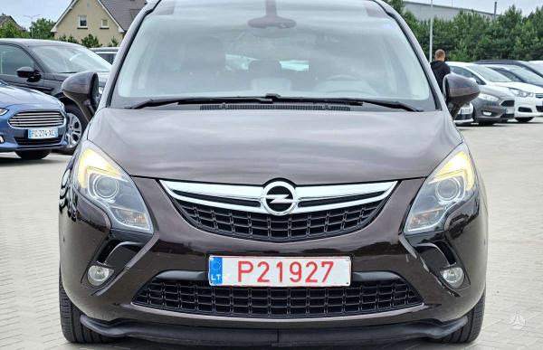 Brūns Opel Zafira Tourer 2013 Tauragė, ar dzinēja tilpumu 1.96 L un nobraukumu 147 tūkst. km par 5300 €, foto 3 vietnē AUTOMOTO.COM.LV