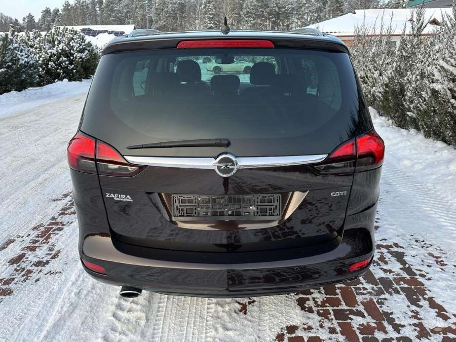 Brūns Opel Zafira Tourer 2014 Alīta, ar dzinēja tilpumu 1.96 L un nobraukumu 278 tūkst. km par 6750 €, foto 9 vietnē AUTOMOTO.COM.LV