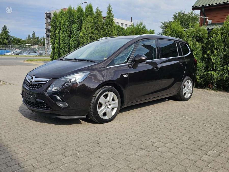 Коричневый Опель Zafira Tourer 2015 в Кретинга, объемом двигателя 1.60 л и пробегом 265 тыс. км за 5999 €, фото 8 на AUTOMOTO.COM.LV