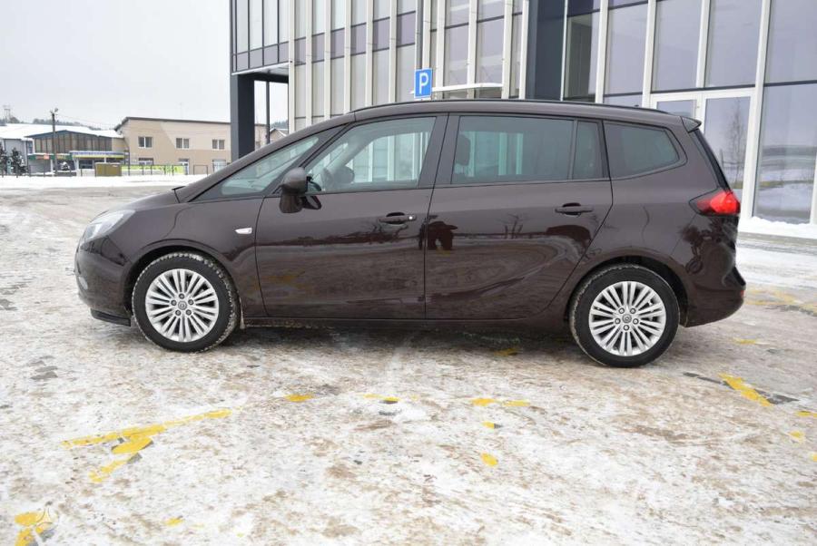 Brūns Opel Zafira Tourer 2016 Viļņa, ar dzinēja tilpumu 1.60 L un nobraukumu 201 tūkst. km par 6400 €, foto 9 vietnē AUTOMOTO.COM.LV