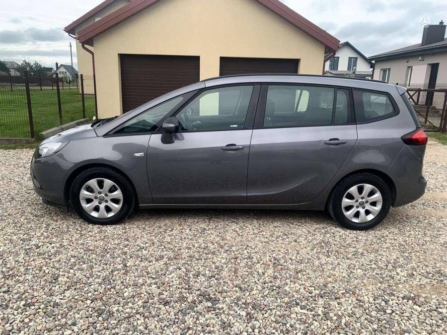 Коричневый Опель Zafira Tourer 2016 в Вильнюс, объемом двигателя 1.60 л и пробегом 191 тыс. км за 5450 €, фото 3 на AUTOMOTO.COM.LV