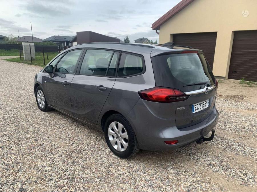 Коричневый Опель Zafira Tourer 2016 в Вильнюс, объемом двигателя 1.60 л и пробегом 191 тыс. км за 5450 €, фото 4 на AUTOMOTO.COM.LV