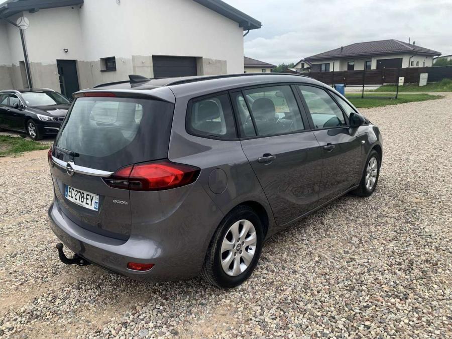 Коричневый Опель Zafira Tourer 2016 в Вильнюс, объемом двигателя 1.60 л и пробегом 191 тыс. км за 5450 €, фото 8 на AUTOMOTO.COM.LV