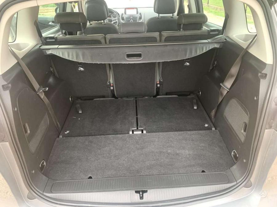 Коричневый Опель Zafira Tourer 2016 в Вильнюс, объемом двигателя 1.60 л и пробегом 191 тыс. км за 5450 €, фото 28 на AUTOMOTO.COM.LV
