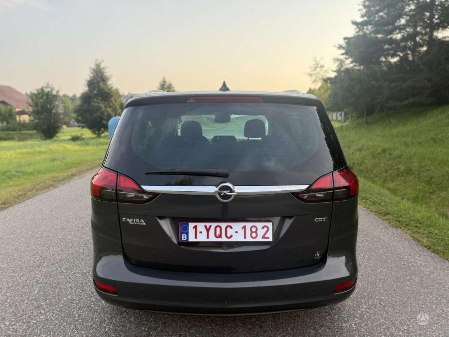 Коричневый Опель Zafira Tourer 2016 в Утена, объемом двигателя 1.60 л и пробегом 225 тыс. км за 5200 €, фото 6 на AUTOMOTO.COM.LV