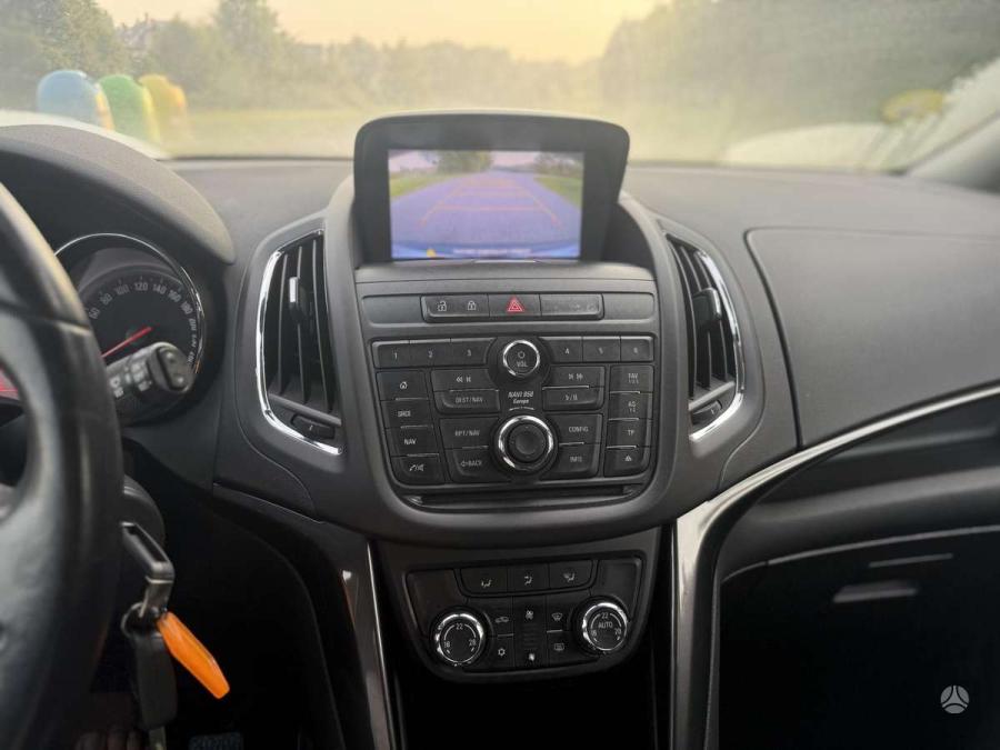 Коричневый Опель Zafira Tourer 2016 в Утена, объемом двигателя 1.60 л и пробегом 225 тыс. км за 5200 €, фото 16 на AUTOMOTO.COM.LV