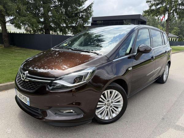 Brūns Opel Zafira Tourer 2017 Tauragė, ar dzinēja tilpumu 1.60 L un nobraukumu 273 tūkst. km par 7500 €, foto 1 vietnē AUTOMOTO.COM.LV