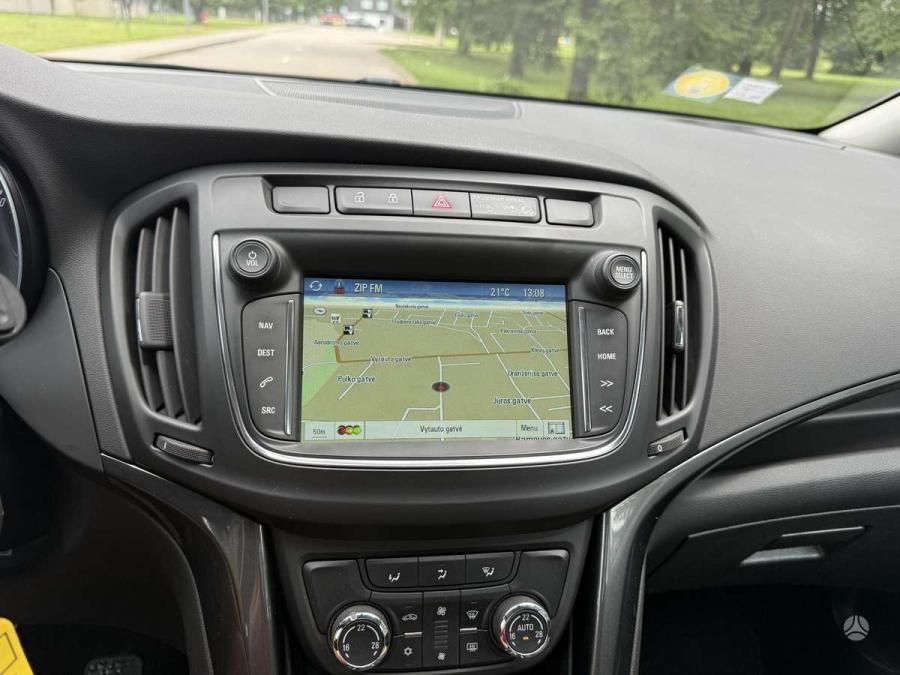 Коричневый Опель Zafira Tourer 2017 в Таураге, объемом двигателя 1.60 л и пробегом 273 тыс. км за 7500 €, фото 25 на AUTOMOTO.COM.LV