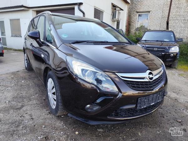 Коричневый Опель Zafira Tourer 2013 в Утена, объемом двигателя 1.60 л и пробегом 180 тыс. км за 5250 €, фото 4 на AUTOMOTO.COM.LV
