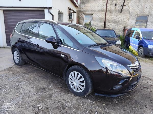Коричневый Опель Zafira Tourer 2013 в Утена, объемом двигателя 1.60 л и пробегом 180 тыс. км за 5250 €, фото 5 на AUTOMOTO.COM.LV