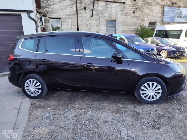 Коричневый Опель Zafira Tourer 2013 в Утена, объемом двигателя 1.60 л и пробегом 180 тыс. км за 5250 €, фото 6 на AUTOMOTO.COM.LV