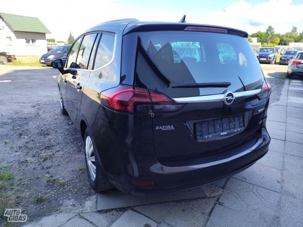 Коричневый Опель Zafira Tourer 2013 в Утена, объемом двигателя 1.60 л и пробегом 180 тыс. км за 5250 €, фото 10 на AUTOMOTO.COM.LV