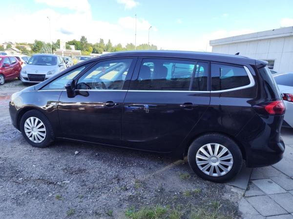 Коричневый Опель Zafira Tourer 2013 в Утена, объемом двигателя 1.60 л и пробегом 180 тыс. км за 5250 €, фото 11 на AUTOMOTO.COM.LV