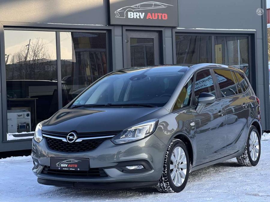 Zaļš Opel Zafira Tourer 2017 Kėdainiai, ar dzinēja tilpumu 1.96 L un nobraukumu 228 tūkst. km par 8150 €, foto 1 vietnē AUTOMOTO.COM.LV