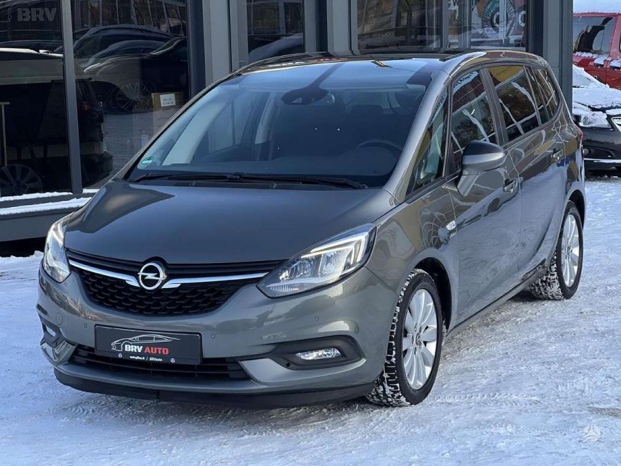 Zaļš Opel Zafira Tourer 2017 Kėdainiai, ar dzinēja tilpumu 1.96 L un nobraukumu 228 tūkst. km par 8150 €, foto 2 vietnē AUTOMOTO.COM.LV