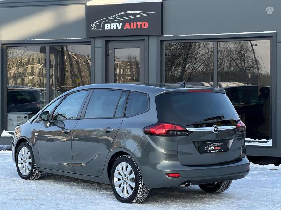 Zaļš Opel Zafira Tourer 2017 Kėdainiai, ar dzinēja tilpumu 1.96 L un nobraukumu 228 tūkst. km par 8150 €, foto 9 vietnē AUTOMOTO.COM.LV