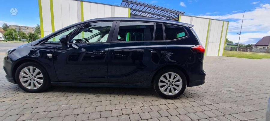 Зеленый Опель Zafira Tourer 2017 в Таураге, объемом двигателя 1.96 л и пробегом 182 тыс. км за 6950 €, фото 6 на AUTOMOTO.COM.LV