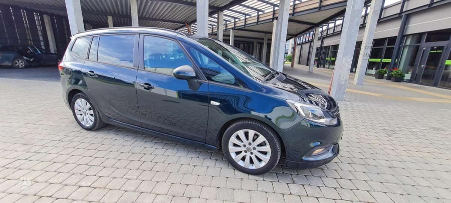 Зеленый Опель Zafira Tourer 2017 в Таураге, объемом двигателя 1.96 л и пробегом 182 тыс. км за 6950 €, фото 11 на AUTOMOTO.COM.LV