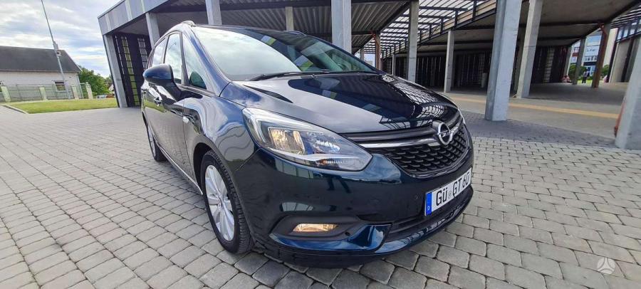 Зеленый Опель Zafira Tourer 2017 в Таураге, объемом двигателя 1.96 л и пробегом 182 тыс. км за 6950 €, фото 13 на AUTOMOTO.COM.LV