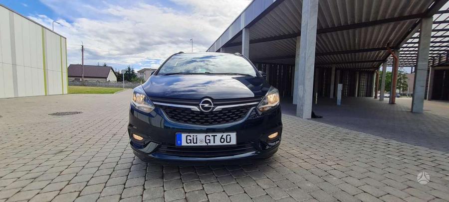 Зеленый Опель Zafira Tourer 2017 в Таураге, объемом двигателя 1.96 л и пробегом 182 тыс. км за 6950 €, фото 14 на AUTOMOTO.COM.LV