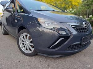 Pelēks Opel Zafira Tourer 2014 Marijampole, ar dzinēja tilpumu 1.60 L un nobraukumu 221 tūkst. km par 3850 €, foto  vietnē AUTOMOTO.COM.LV