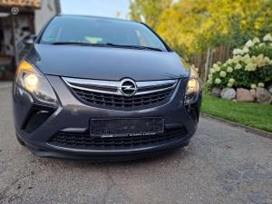 Серый Опель Zafira Tourer 2014 в Мариямполе, объемом двигателя 1.60 л и пробегом 221 тыс. км за 3850 €, фото 12 на AUTOMOTO.COM.LV