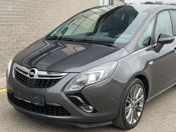 Pelēks Opel Zafira Tourer 2012 Kėdainiai, ar dzinēja tilpumu 1.96 L un nobraukumu 208 tūkst. km par 6499 €, foto 11 vietnē AUTOMOTO.COM.LV