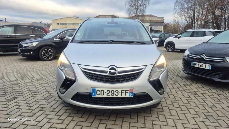 Pelēks Opel Zafira Tourer 2012 Tauragė, ar dzinēja tilpumu 2.00 L un nobraukumu 270 tūkst. km par 2900 €, foto 2 vietnē AUTOMOTO.COM.LV