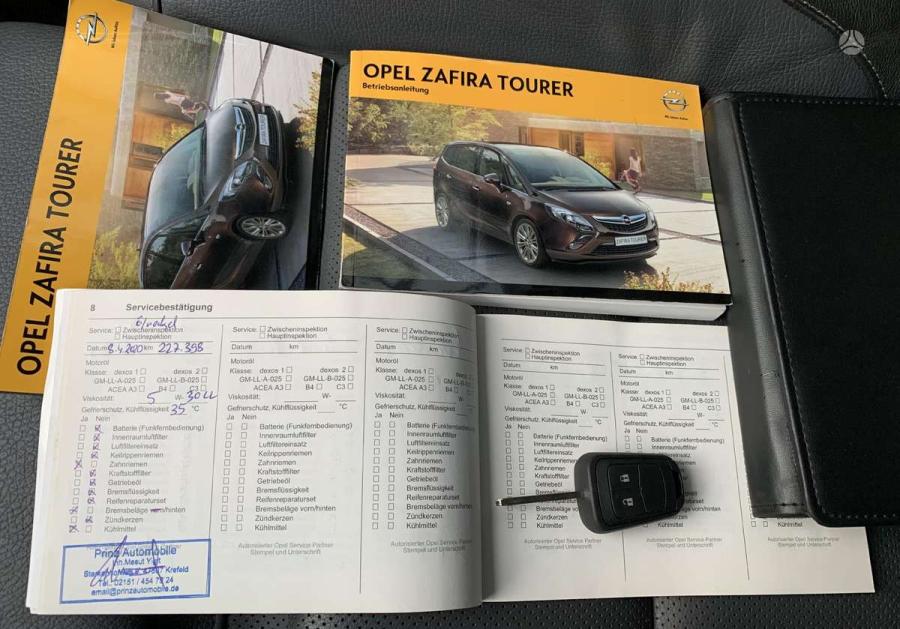 Pelēks Opel Zafira Tourer 2012 Marijampole, ar dzinēja tilpumu 1.96 L un nobraukumu 258 tūkst. km par 6450 €, foto 29 vietnē AUTOMOTO.COM.LV