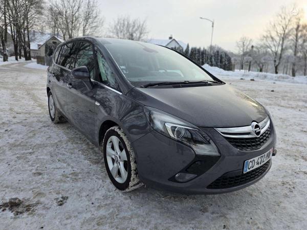 Pelēks Opel Zafira Tourer 2012 Tauragė, ar dzinēja tilpumu 1.96 L un nobraukumu 188 tūkst. km par 4650 €, foto 2 vietnē AUTOMOTO.COM.LV